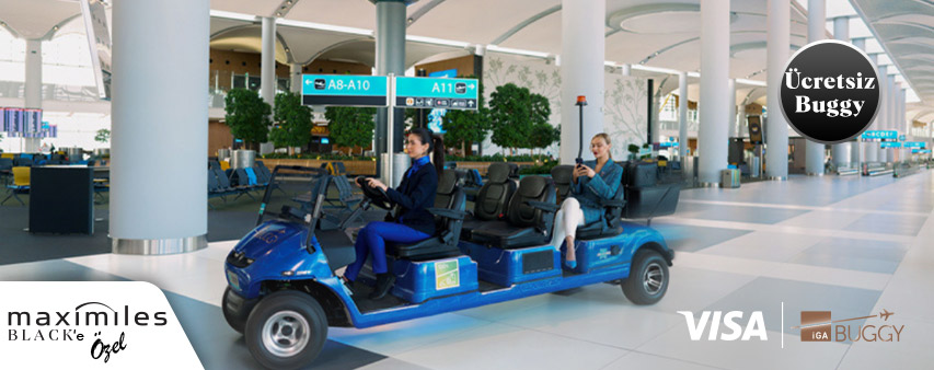 İstanbul Havalimanı'nda Ücretsiz Buggy Ayrıcalığı! | Maximiles
